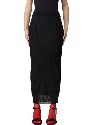 Sportmax Pleated Skirt - Black