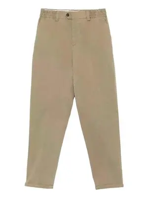 PT TORINO Elasticated-waistband Trousers - Neutrals