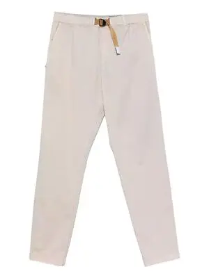 WHITE SAND Belted Chino Trousers - Neutrals