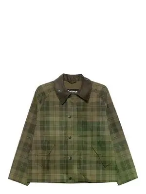 Barbour Transport Check Jacket - Green