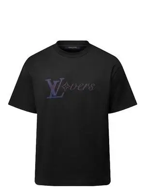 LOUIS VUITTON Iridescent Vers T-shirt - Black