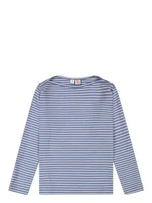 Busy Bees Bateau Tee - Blue Stripe