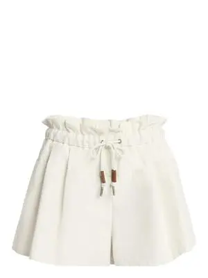 Moncler Drawstring Shorts - Natural