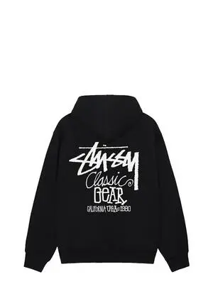 StÜssy Classic Gear Hoodie - Black