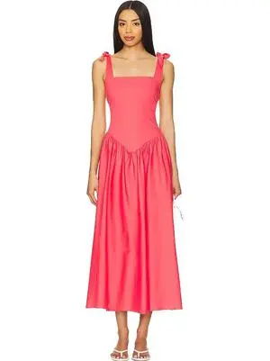 Peixoto Harlow Maxi Dress - Sunkist Coral