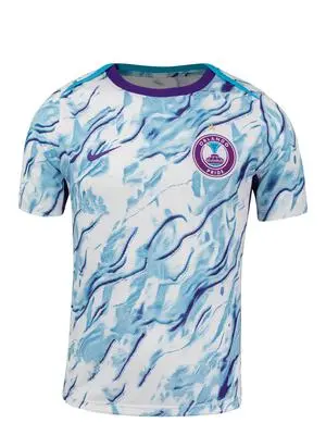 Nike Orlando Pride 2025 Nwsl Short-sleeve Pre-match Top - Purple