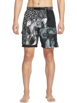 Nike 7" Swim Voyage Volley Shorts - Black