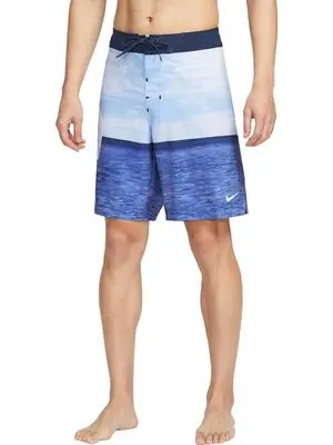 Nike Fadeaway Sailboat 9" Boardshorts - Blue