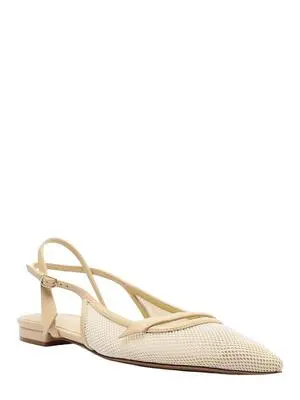 ALEXANDRE BIRMAN Tita Mesh Flats - Creamy
