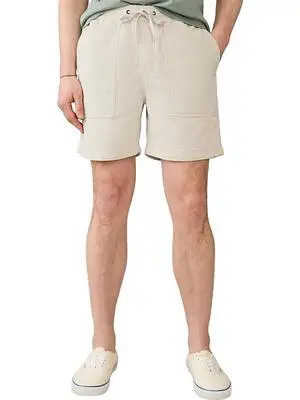 Faherty Brand Essential Corduroy 6" Shorts - Plaza Stone