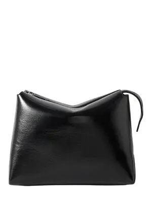 Khaite Lina Leather Pouch - Black