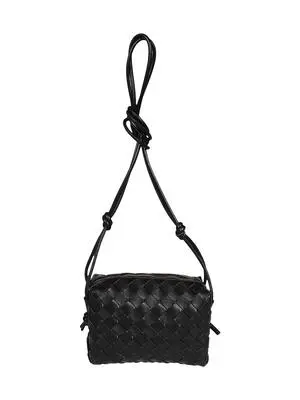 Bottega Veneta Loop Mini Shoulder Bag - Black