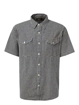 Ralph Lauren Plaid Cotton And Linen Shirt - Blue