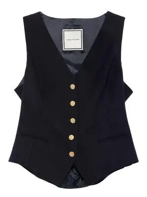 Tagliatore Gaelle Waistcoat - Blue