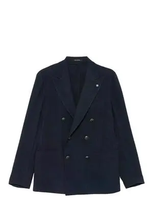 Tagliatore Double-breasted Blazer - Blue