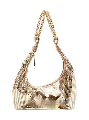 Versace Metal Mesh Mini Bag - Gold