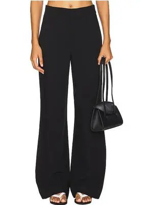 FAVORITE DAUGHTER The Jones Wide Leg Pant - Black
