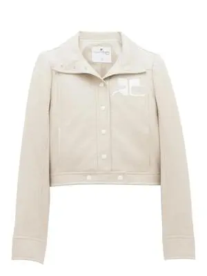 COURREGES Courrèges Re-Edition Vinyl Jacket Grey