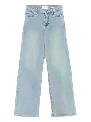 FRAME Wide-leg Jeans - Blue