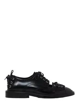 Simone Rocha Brogue Derby Shoes - Black
