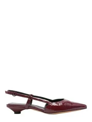 POMME D´OR 30mm Leather Pumps - Red
