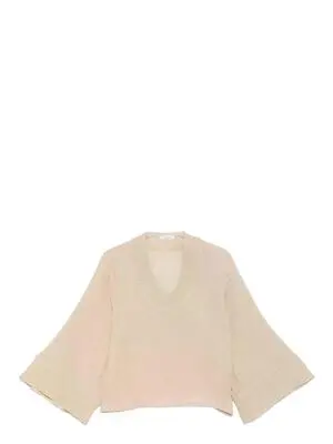 BY MALENE BIRGER Moon Blouse - Neutrals