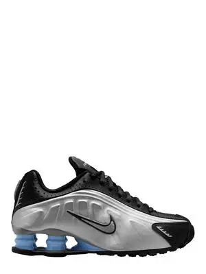 Nike Shox R4 Sneakers Metallic Silver/black/psychic Blue