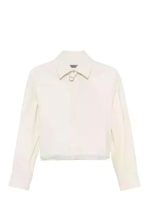 DURAZZI MILANO Cropped Shirt - Neutrals