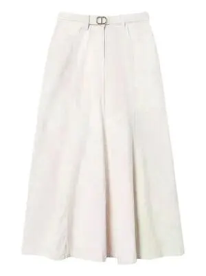 TWINSET Cotton Skirt - White
