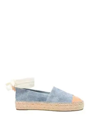 TORY BURCH Cap-Toe Espadrilles
