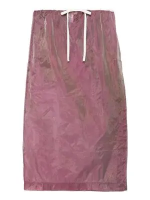 THE M Olimpia Midi Skirt - Purple