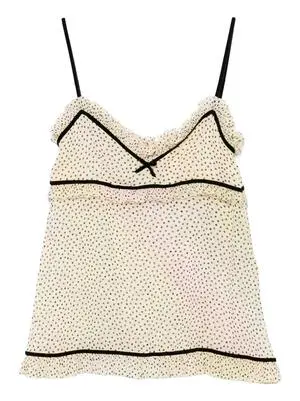 Valentino Garavani Polka Dot Camisole - Neutrals