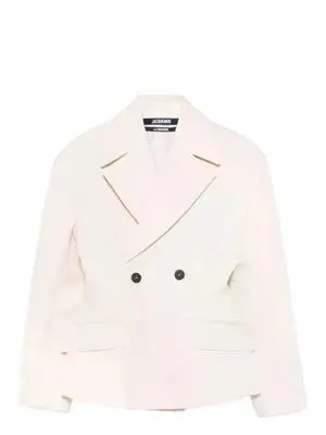 Jacquemus La Veste Norma Blazer - Neutrals