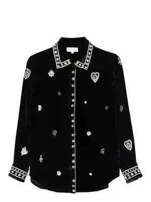 Muzungu Sisters Stella Shirt - Black