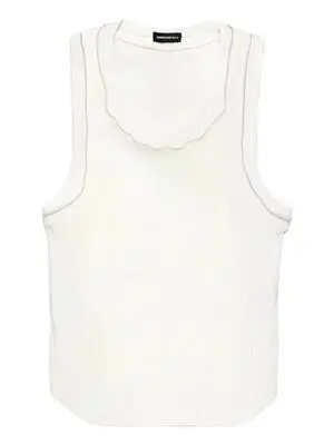 UNDERCOVERISM Cotton Vest - White