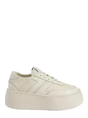 GIUSEPPE ZANOTTI Gz League Maxi Platform Sneakers - Neutrals