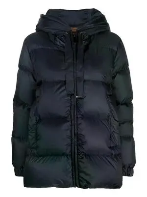 Max Mara Max Mara Hooded Padded Jacket 008 Blu