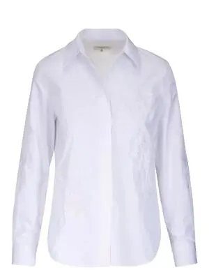 LAFAYETTE 148 NEW YORK Lafayette 148 Spread Collar Shirt