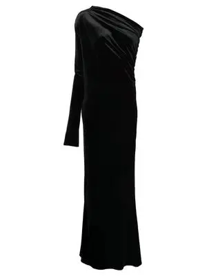 Alchemy Fashions Velvet Gown - Black