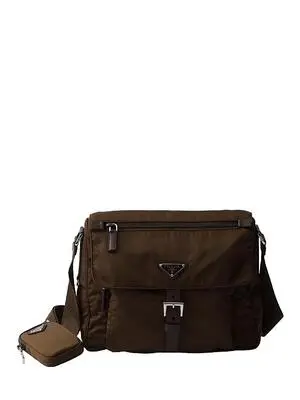 Prada Re-nylon Shoulder Bag - Brown