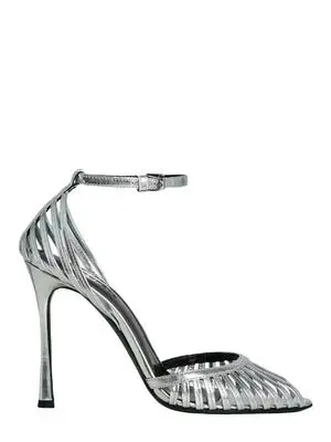 Retrofete Analu 105mm Sandals - Silver