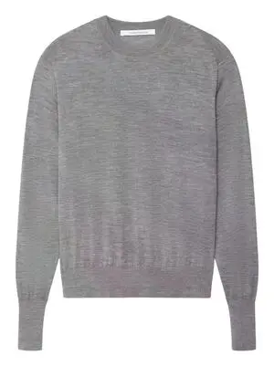 Another Tomorrow Merino-wool Jumper - Grey