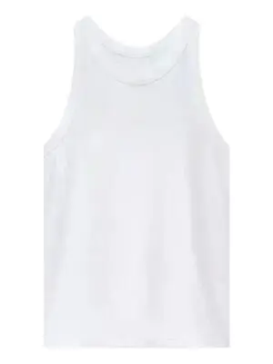 Another Tomorrow Racerback Tank Top - White