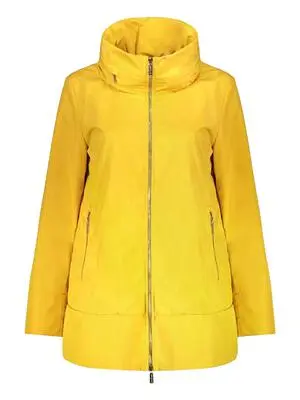 MOORER Waterproof Hooded Coat - Yellow