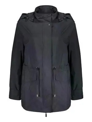 MOORER Hooded Coat - Blue
