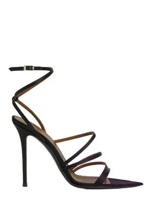 GIUSEPPE ZANOTTI 105mm Intriigo Claire Sandals - Black