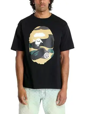 A BATHING APE 1st Camo Graphic T-shirt - Black