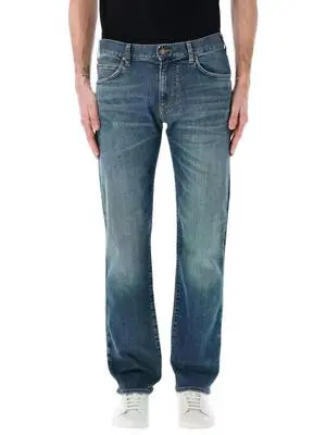 Emporio Armani Straight-leg Jeans - Blue
