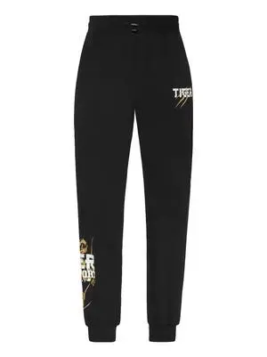 PLEIN SPORT Tiger Tokyo Track Pants - Black