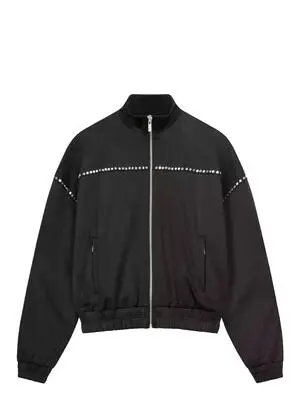 ROUGH. Stud-detail Track Jacket - Black